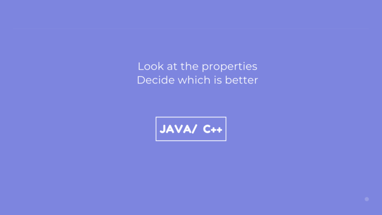 Java vs C++ - Mr.CodeHunter